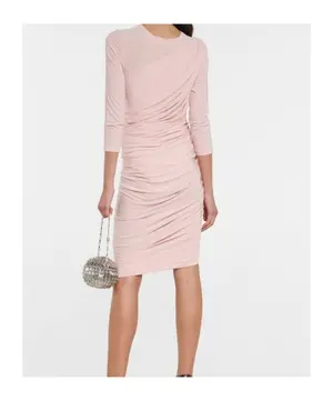 Norma Kamali Diana Jersey Midi Dress
