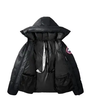 Canada Goose Logo Long-sleeved Down Jacket