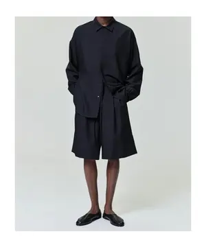 Fear Of God Long-sleeved Curved Hem Shirt