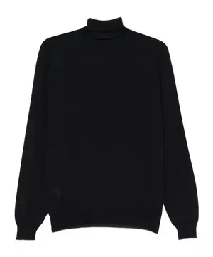 LARDINI Wool Turtleneck Sweater