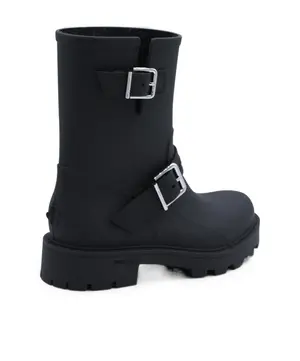 JIMMY CHOO Logo Ankle Boots