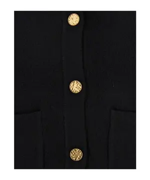 TOTEME Long Sleeved Crewneck Knitted Cardigan