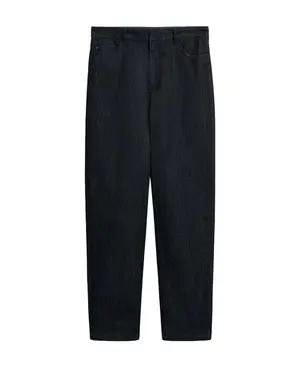 Max Mara Dark Blue Straight Leg Jeans