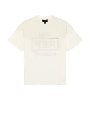 REPRESENT Reverse Resent Tee - Flat White