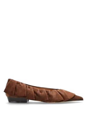 JW Anderson Suede Ballet Flats