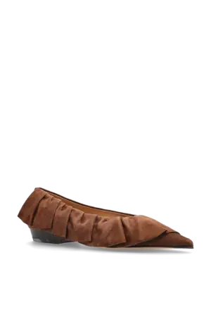 JW Anderson Suede Ballet Flats