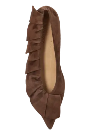 JW Anderson Suede Ballet Flats