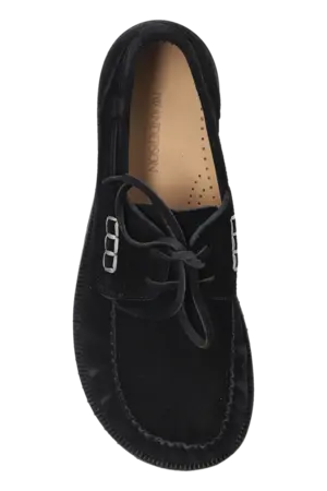 JW Anderson Suede Lace-up Flats