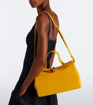 Jacquemus Valerie Suede Top-handle Bag