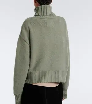 Extreme Cashmere N°434 Crop Xtra Cashmere Sweater - Green