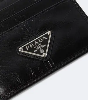 Prada Leather Card Holder