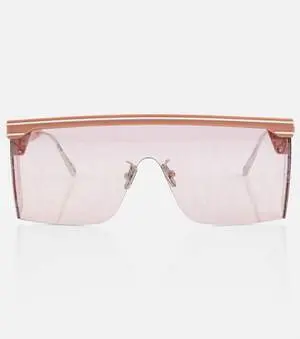 Dior Diorclub M1u Shield Sunglasses Pink