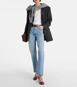 AGOLDE 90's Pinch Waist High-rise Straight Jeans