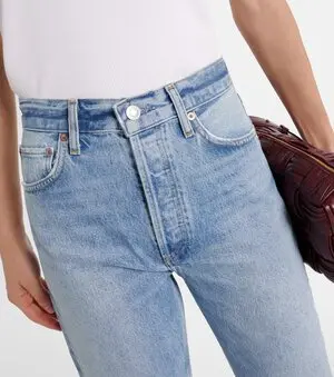AGOLDE 90's Pinch Waist High-rise Straight Jeans