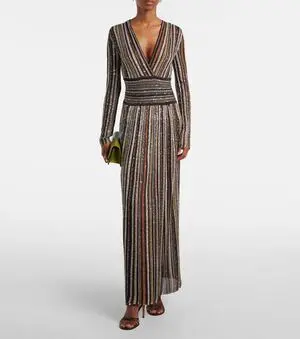 Missoni Sequined Striped Gown