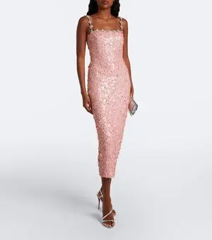 Rachel Gilbert Karter Embellished Bustier Dress