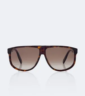 Dior Flat-top Sunglasses - Brown