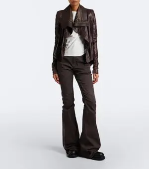 Rick Owens Cropped Level Cotton T-shirt