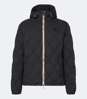 Burberry Quilted Hooded Jacket
