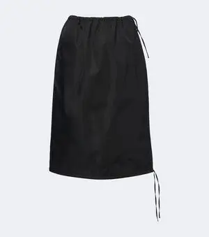 Prada Technical Midi Skirt