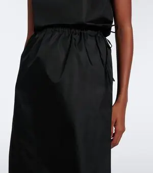 Prada Technical Midi Skirt