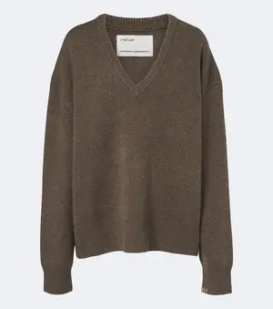 Extreme Cashmere N°457 Jack Cashmere-blend Sweater - Green