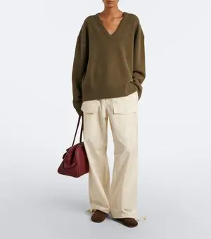 Extreme Cashmere N°457 Jack Cashmere-blend Sweater - Green