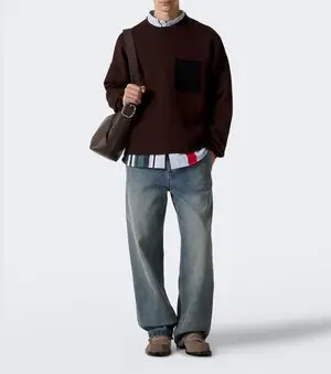 Loewe Anagram Cotton-blend Sweater