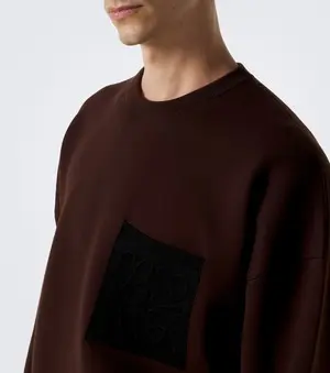 Loewe Anagram Cotton-blend Sweater