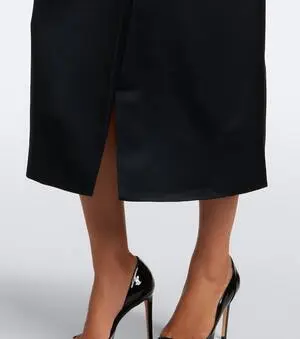 Rachel Gilbert Leeta Double-breasted Satin Coat