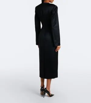 Rachel Gilbert Leeta Double-breasted Satin Coat