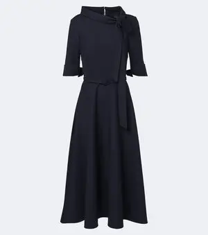 Oscar De La Renta Pleated Day Dresses