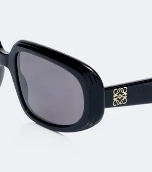 Loewe Mini Anagram Steps Rectangular Sunglasses