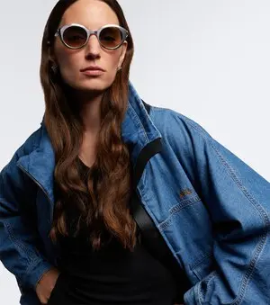 Loewe Coil Round Sunglasses