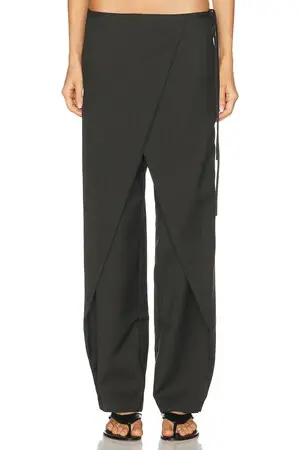 ST. AGNI Wrap Rouleau Pant
