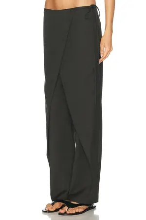 ST. AGNI Wrap Rouleau Pant