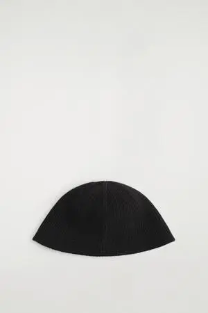 Cos Merino Wool Bucket Hat - Black