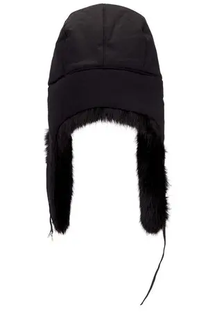 BY MALENE BIRGER Aviator Trapper Hat - Black