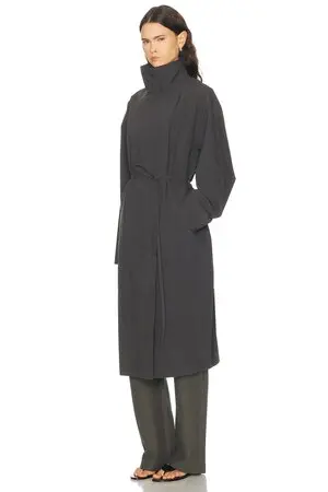 ST. AGNI Technical Cotton Cocoon Coat