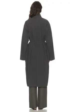 ST. AGNI Technical Cotton Cocoon Coat