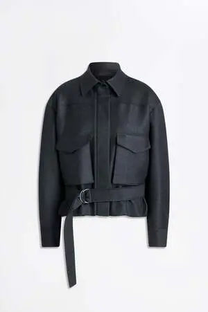 Scanlan Theodore Flannel Patch Pocket Bomber
