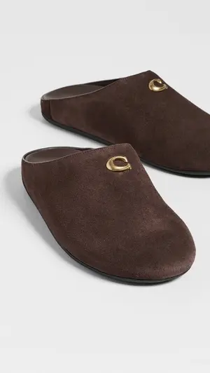 COACH Sculpted C Soft Mules
