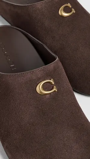 COACH Sculpted C Soft Mules