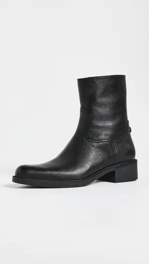 COACH Sculpted C Pointed Toe Booties