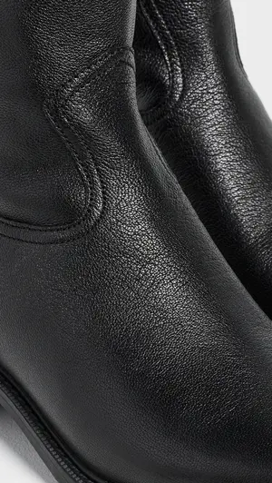 COACH Sculpted C Pointed Toe Booties