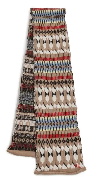 Polo Ralph Lauren Chunky Fair Isle Scarf