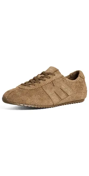 Marc Jacobs 400 Bleecker Suede Runner Sneakers - Hazelnut