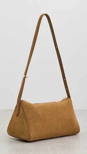 Veronica Beard Suede Prism Shoulder Bag