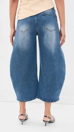 Lioness Horseshoe Cropped Jeans