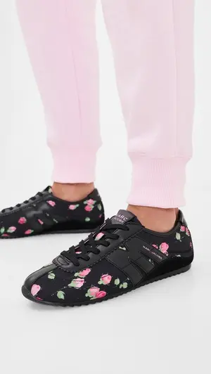 Marc Jacobs 400 Bleecker Runner Sneakers With Floral Print